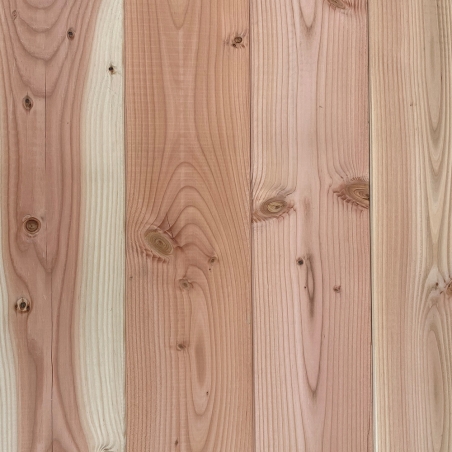 Volige Douglas 18 mm profil mi-bois - Evolution Bois