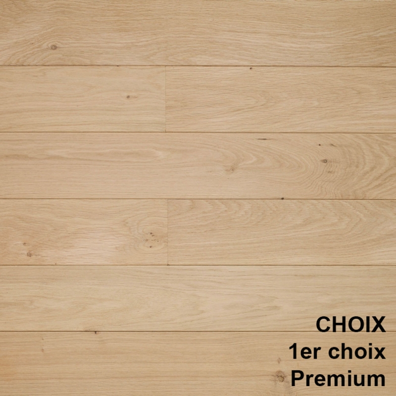 Kit échantillons parquet chêne massif brut - Evolution Bois