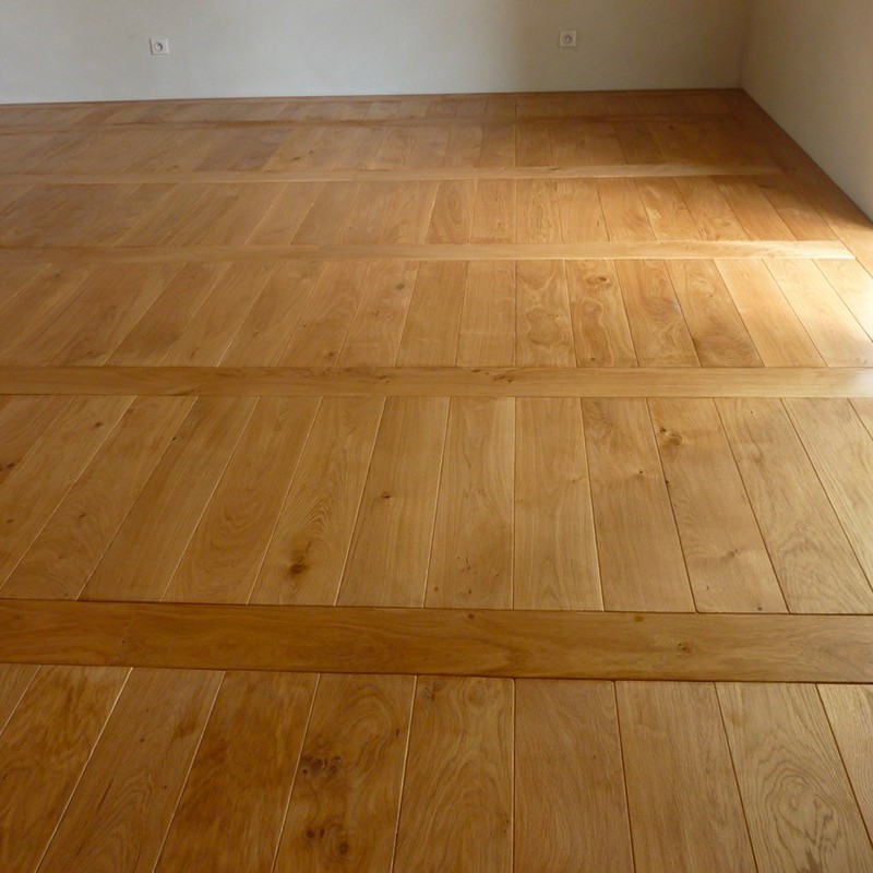 Parquet chêne massif vernis mat Bruges - Evolution Bois