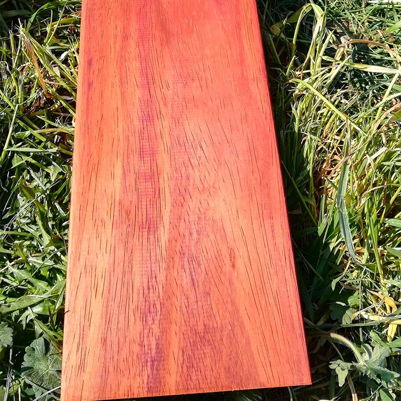 Lame de terrasse Padouk, bois exotique rainurée en bout - Evolution Bois