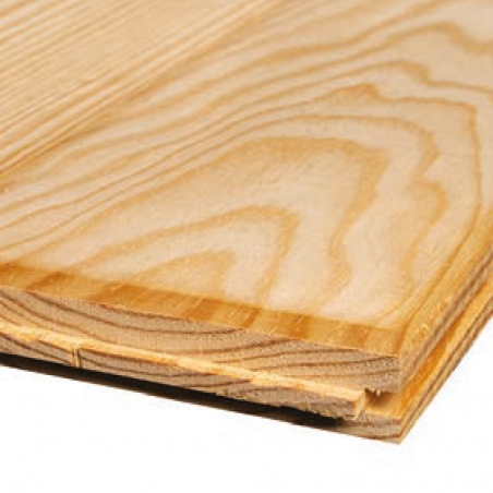 Parquet pin maritime 23 x 140 mm massif brut - Evolution Bois